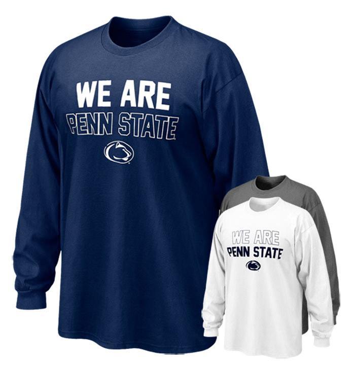 Penn State We Are Long Sleeve T-Shirt – PennStateClothes.com