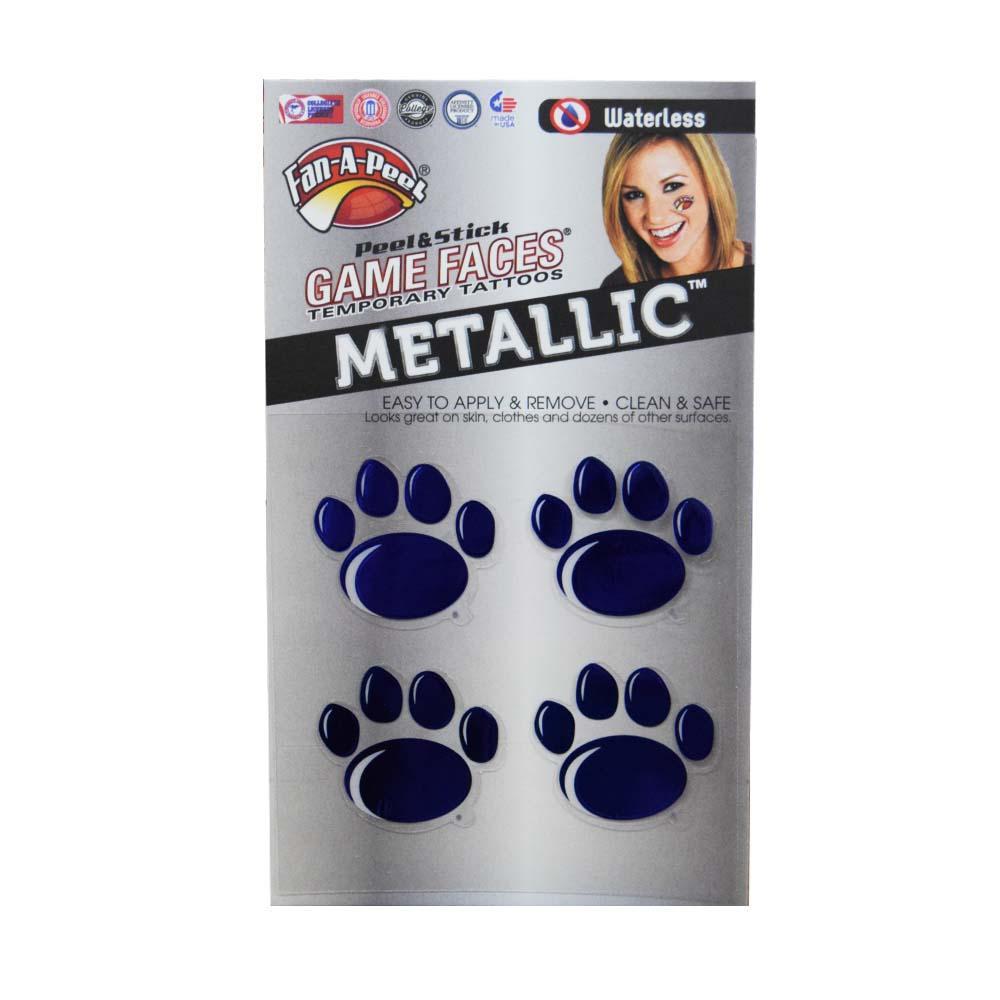 Penn State Metallic New Paw Waterless Tattoos – PennStateClothes.com