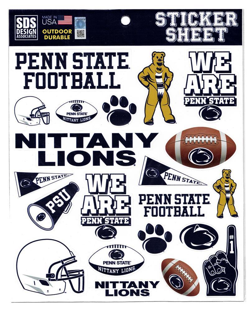 Penn State Football Sticker Sheet – PennStateClothes.com