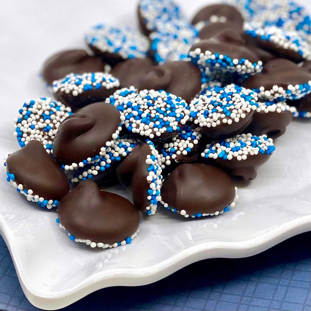 Nibbles and Bits Dark Chocolate 4oz. Nonpareils – PennStateClothes.com