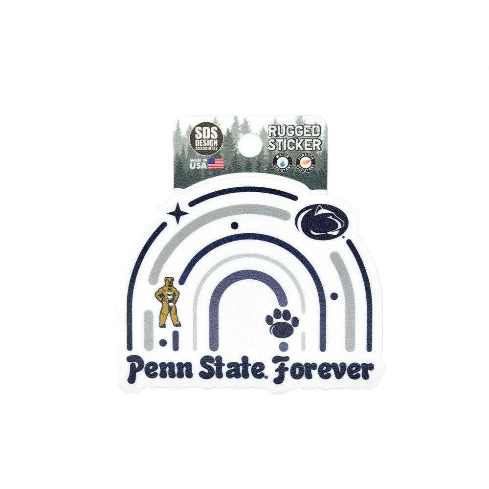 Penn State Forever Rainbow Rugged Sticker – PennStateClothes.com