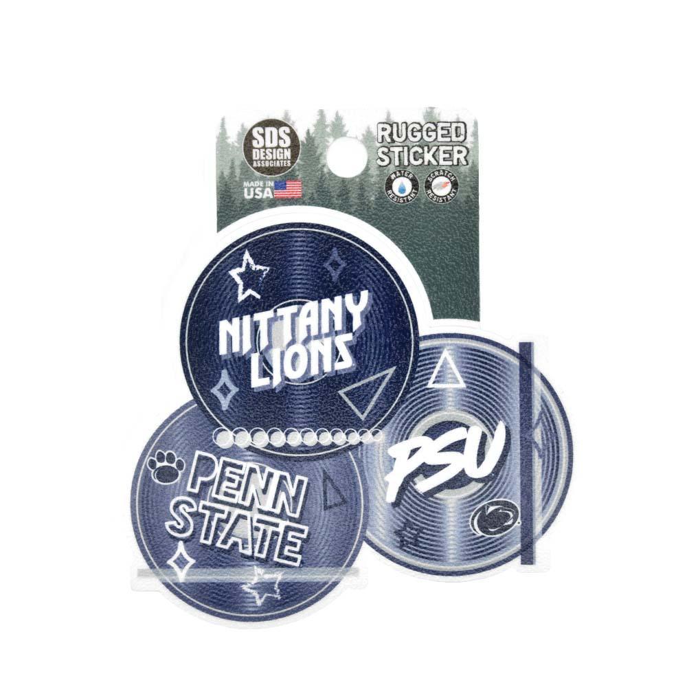 Penn State Records Rugged Sticker – PennStateClothes.com