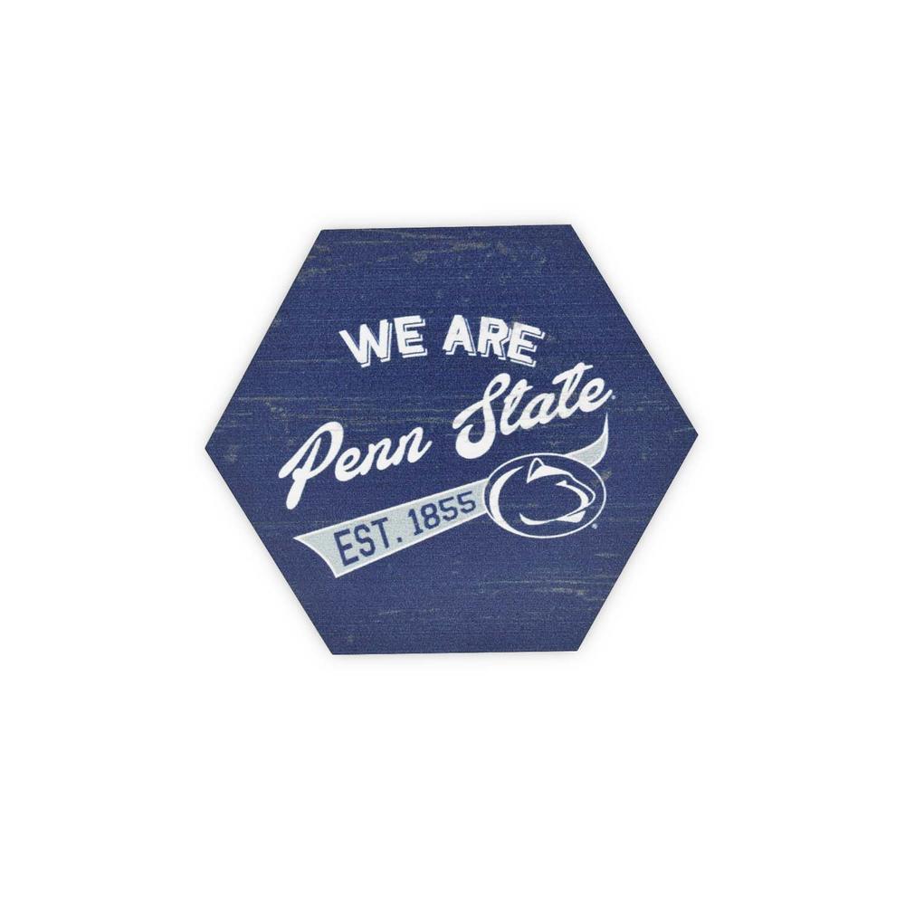 Penn State Dugout Hexagon Wooden Magnet – PennStateClothes.com