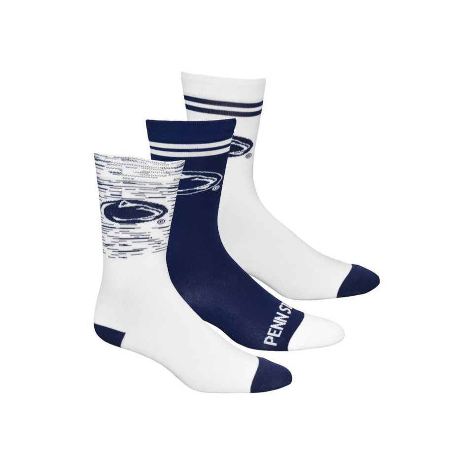 Penn State Knit Crew Sock 3-Pack Box Set – PennStateClothes.com