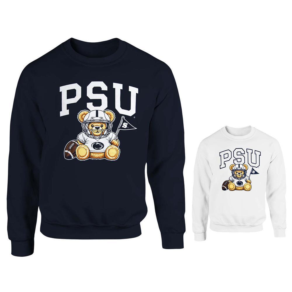 Penn State Football Bear Crew Sweatshirt – PennStateClothes.com