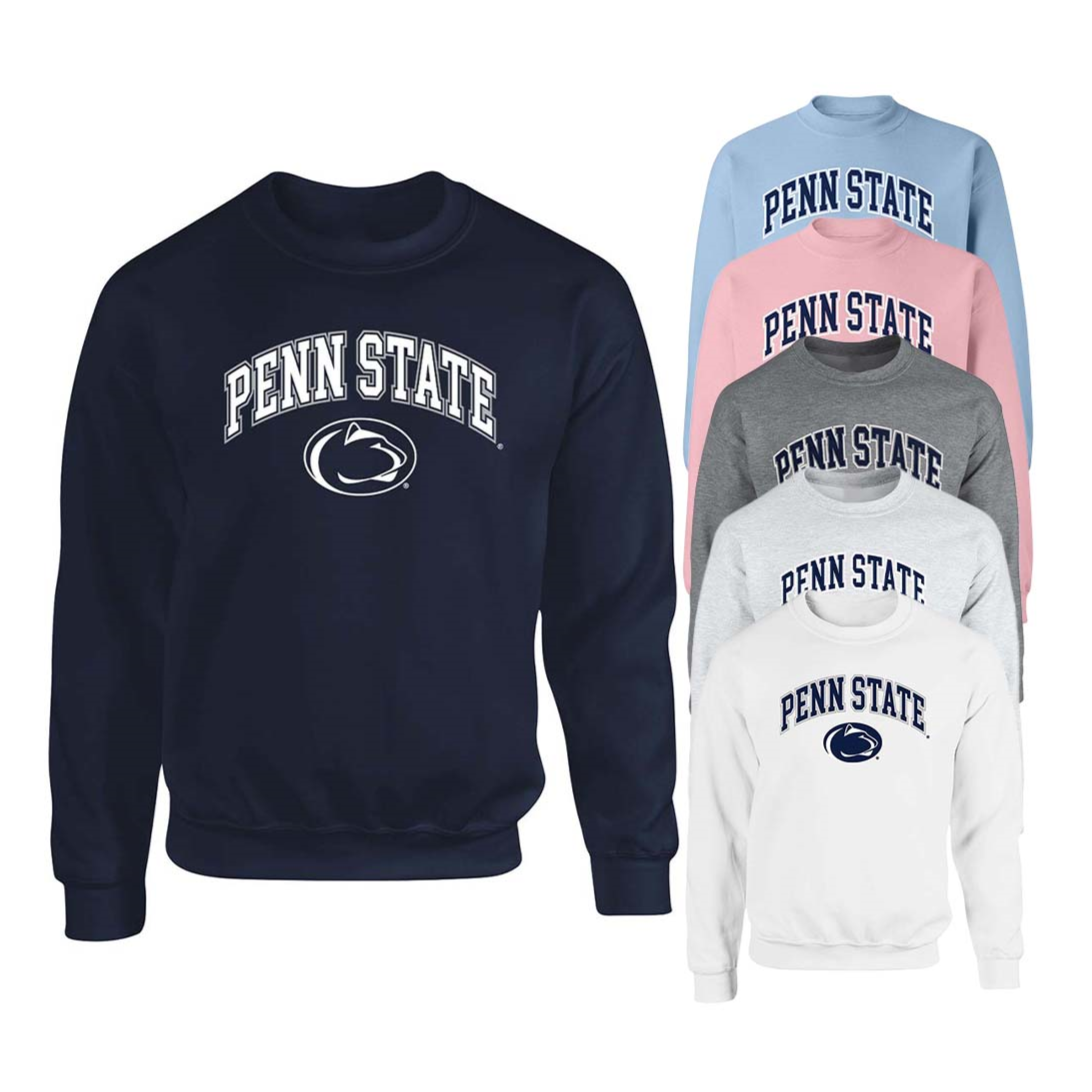 Penn State Arch Logo Crew Sweatshirt – PennStateClothes.com
