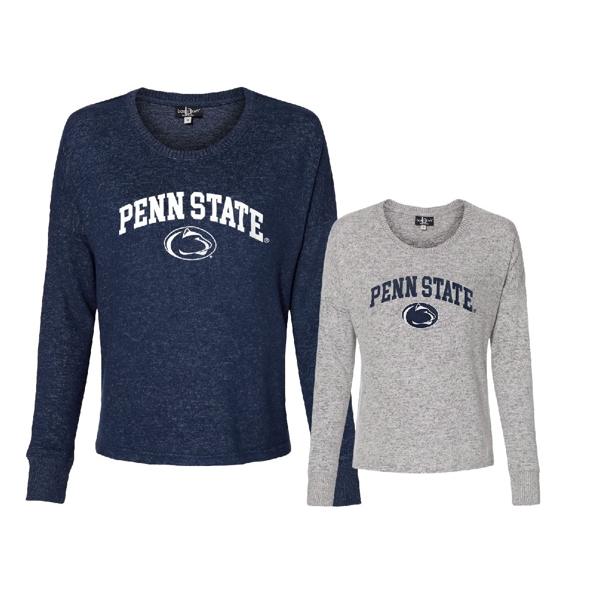 Penn State Women's Boxy Cuddle Crewneck Sweatshirt – PennStateClothes.com