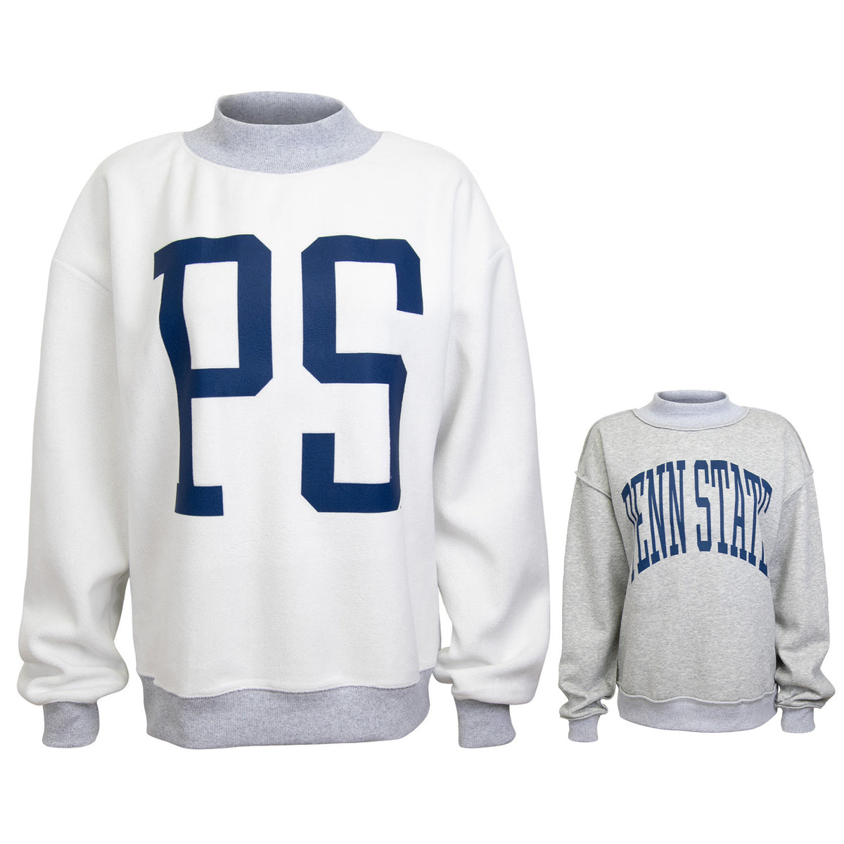 Penn State Women's Reversible Mock Neck Sweatshirt – PennStateClothes.com