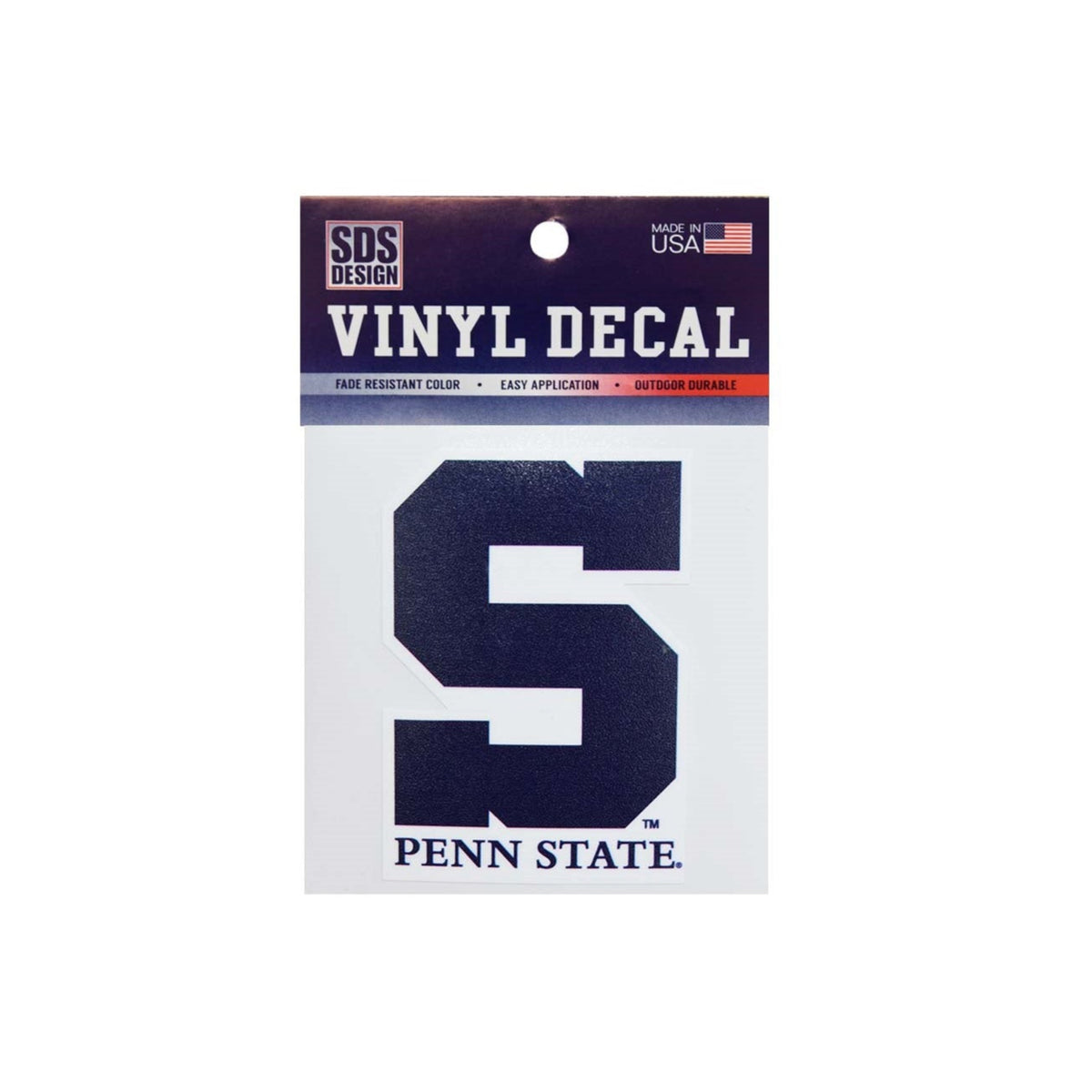 Penn State 3" Block "S" Decal – PennStateClothes.com