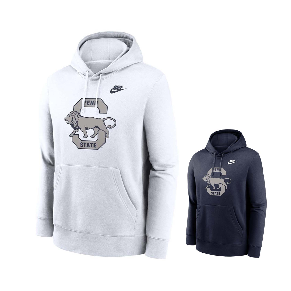 Penn State Nike Legacy Vault Fleece Hooded Sweatshirt ...
