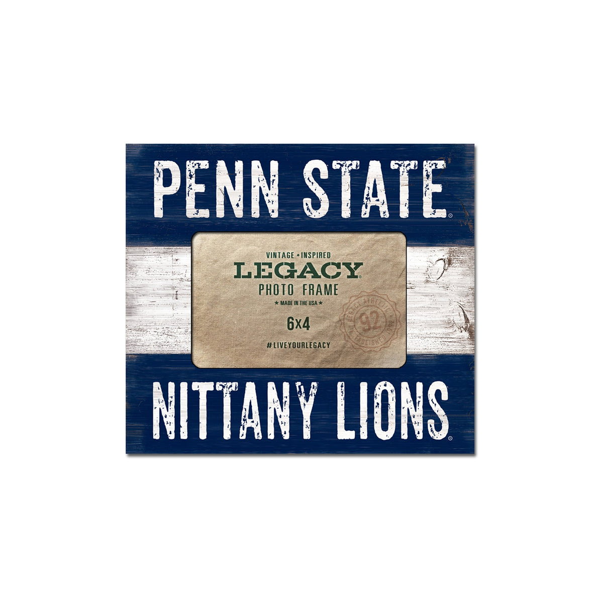 Penn State Shiplap 4" x 6" Picture Frame – PennStateClothes.com