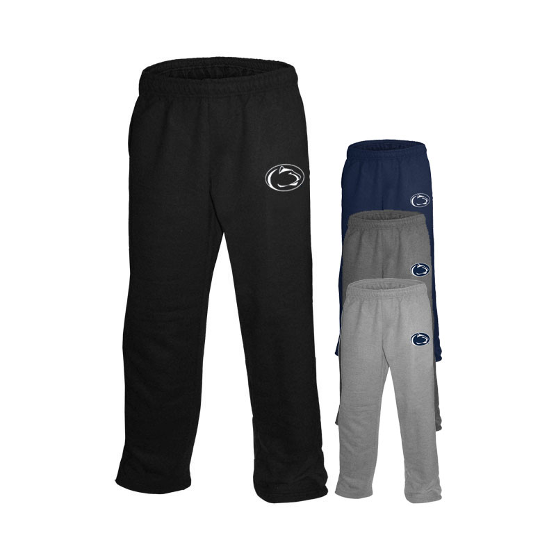 Penn State Logo Open Bottom Sweatpants – PennStateClothes.com