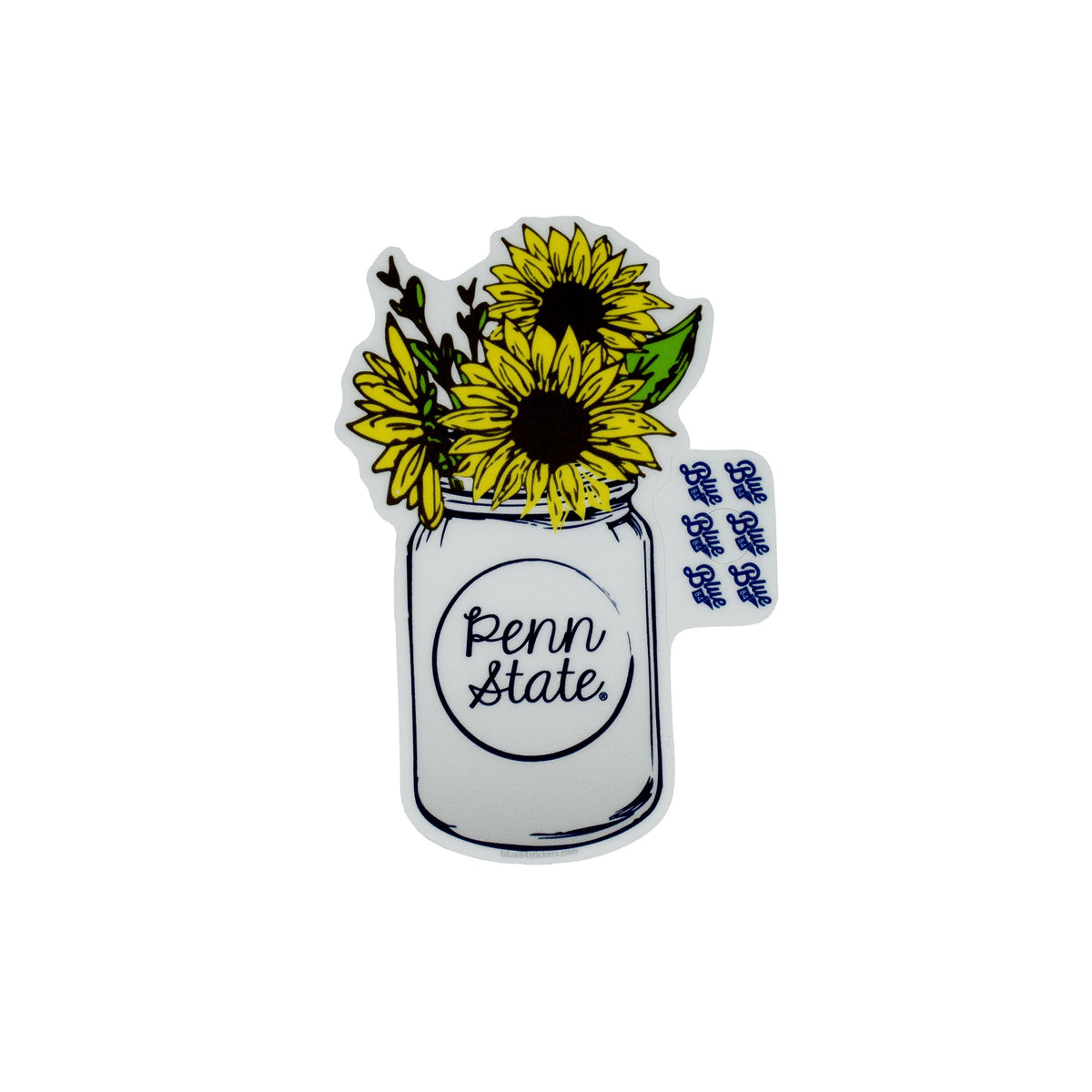 Penn State Mason Jar Sticker – PennStateClothes.com