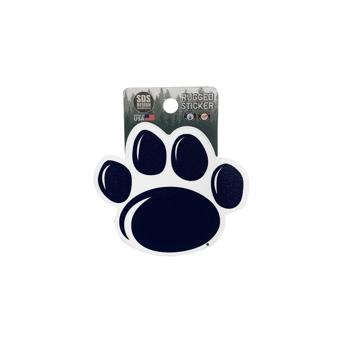 Penn State Rugged New Paw Sticker – PennStateClothes.com